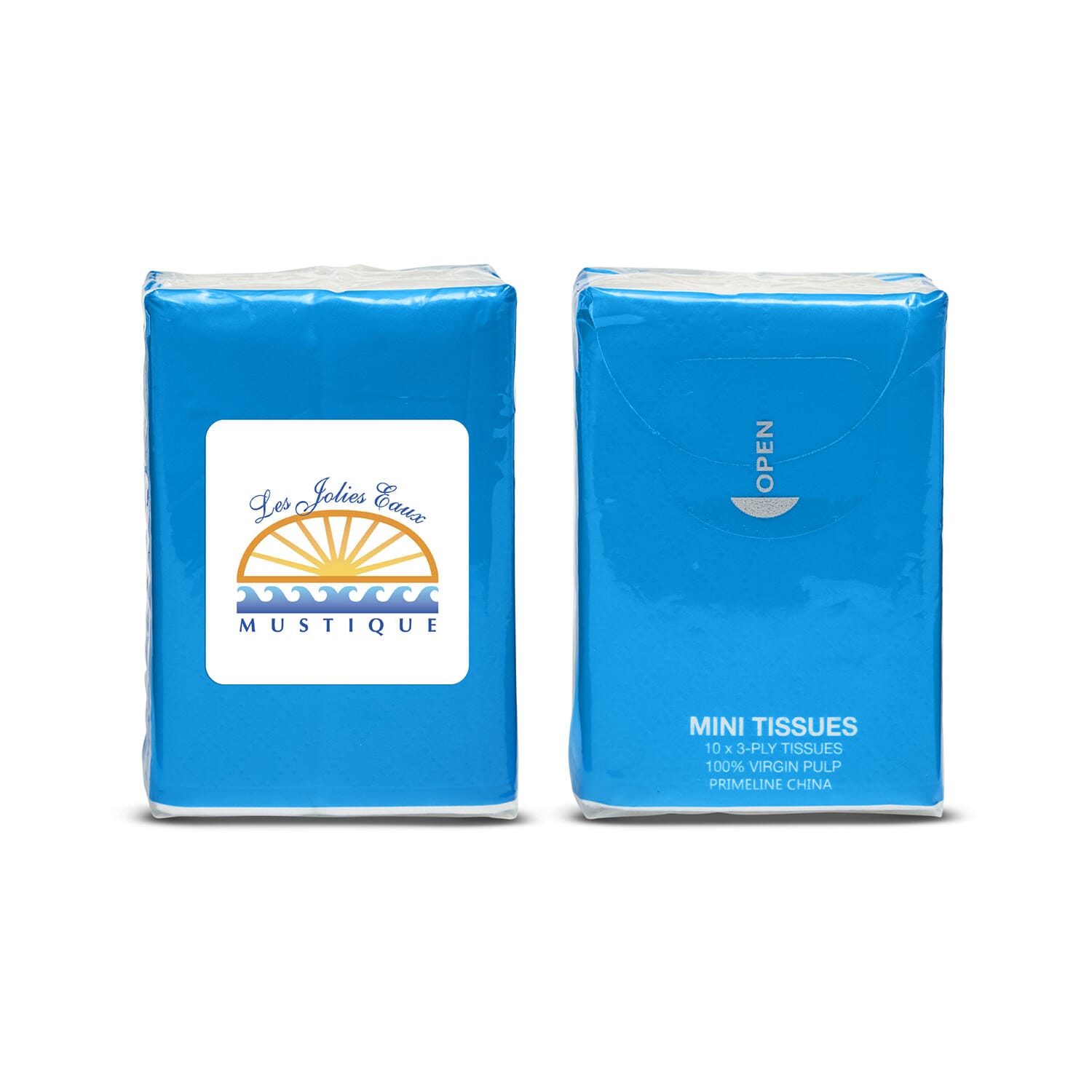 Mini Tissue Packet | Custom Tissue Packs | Crestline