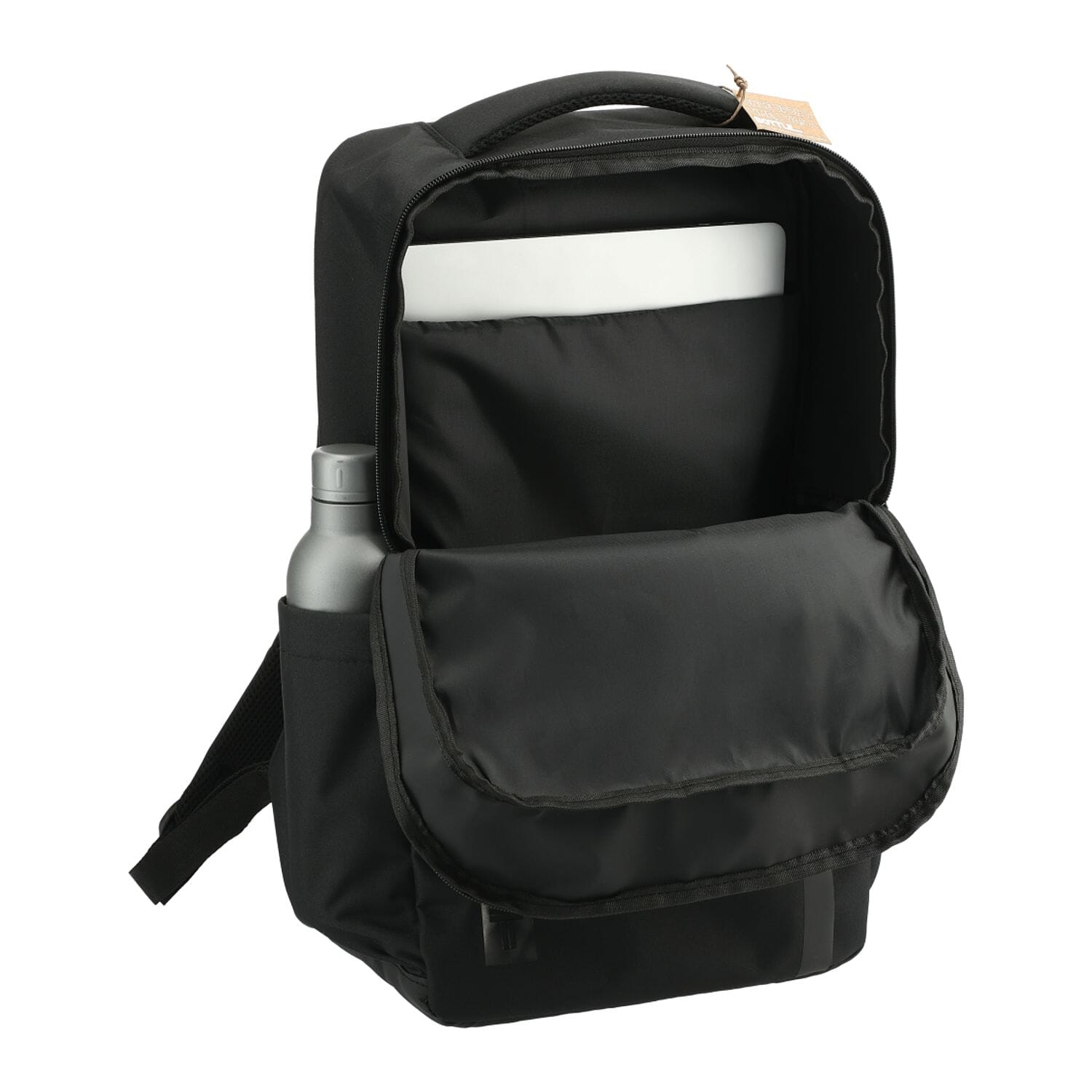 Tranzip Recycled 17" Computer Backpack - Promotional Giveaway | Crestline
