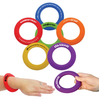 Wrist Disc Flyer - Custom Silicone Wrist Disk Flyer | Crestline