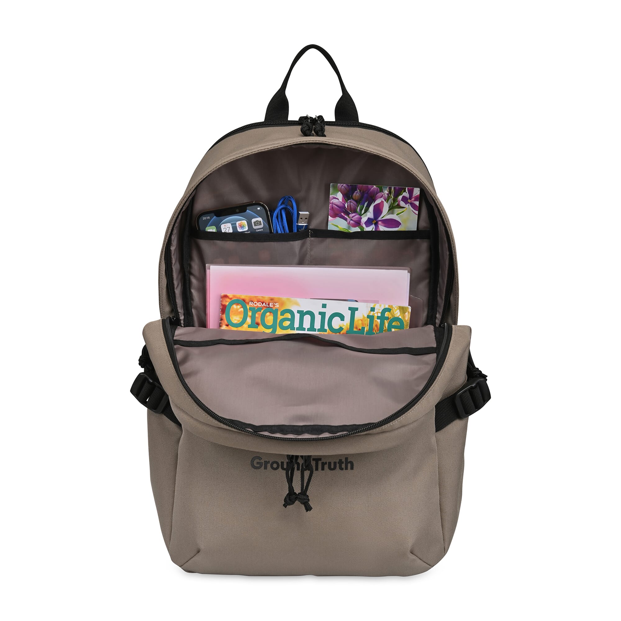 Renew rPET Laptop Backpack - Promotional Giveaway | Crestline