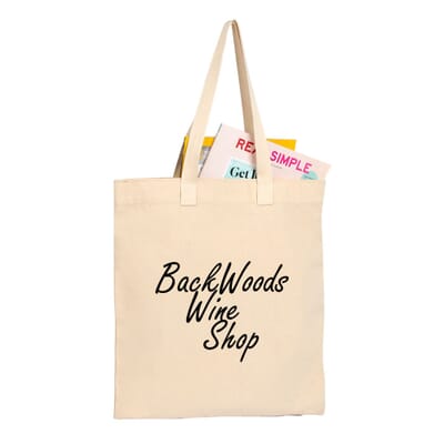 FEED Organic Cotton Convention Tote - Feed Project Tote Bags with Logo ...