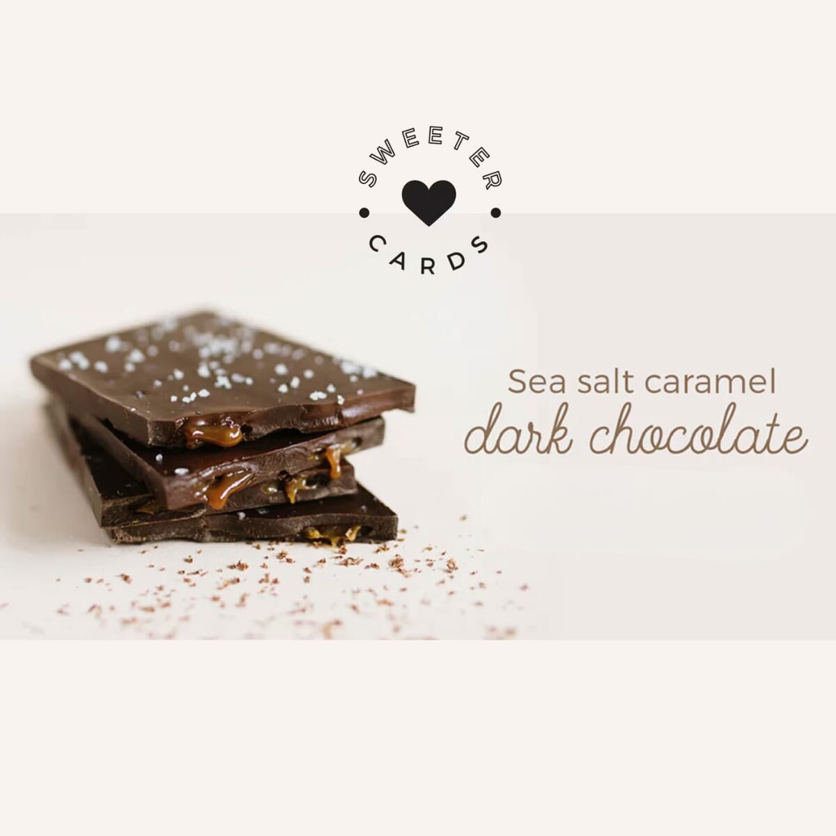 Sweeter Cards Chocolate Greeting Card - Promotional Giveaway | Crestline