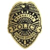 Badge Sticker on Roll- Police- 2 3/8" x 3 1/16" Foil Papers ...