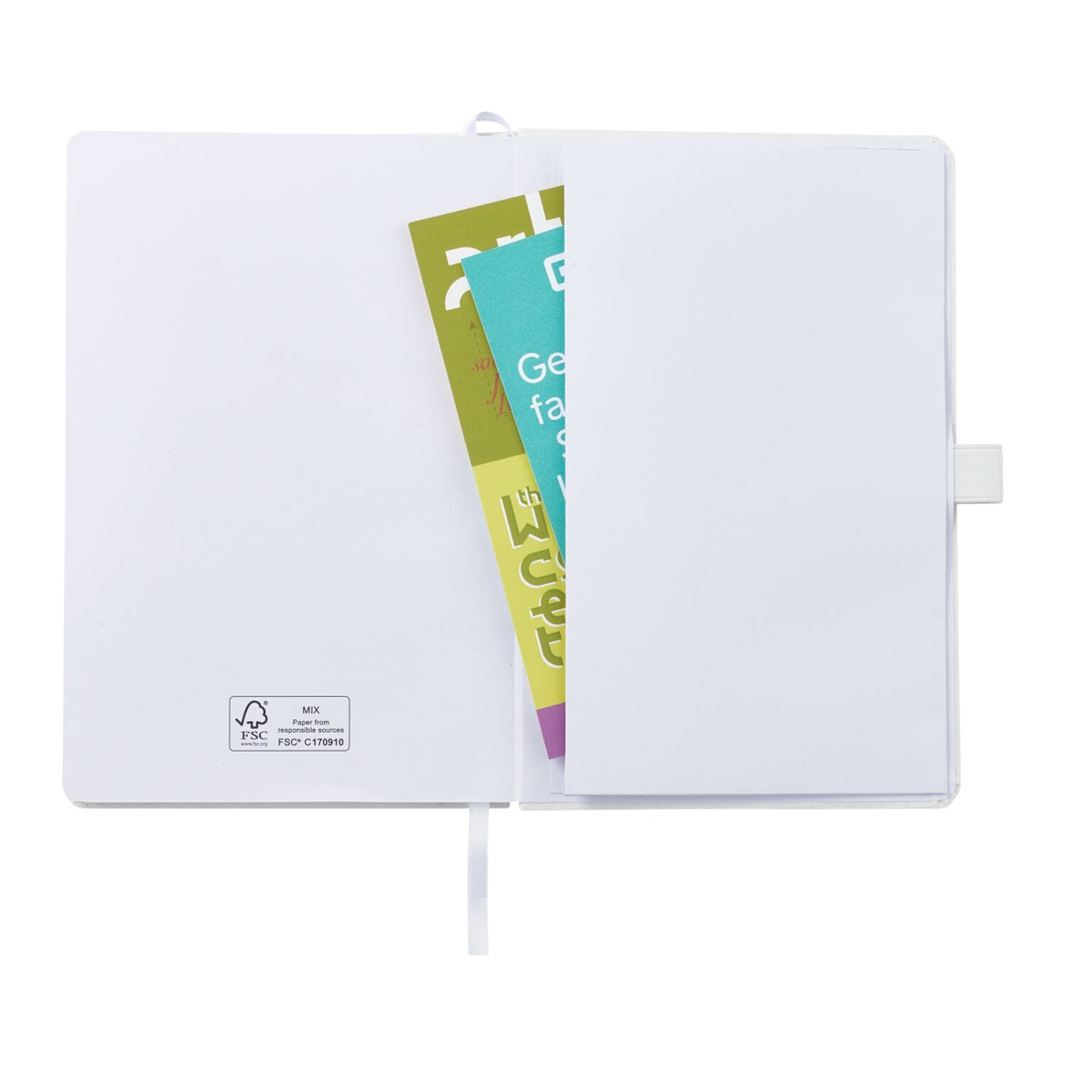 5.5" x 8.5" FSC® Recycled Seed Paper Bound JournalBook® - Promotional ...