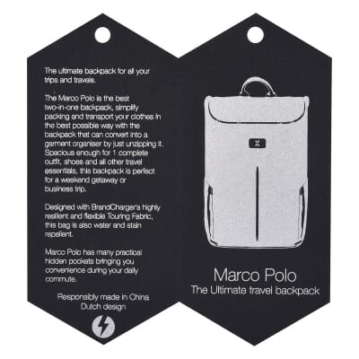 Brand Charger Marco Polo Ultimate Travel Backpack - Promotional ...