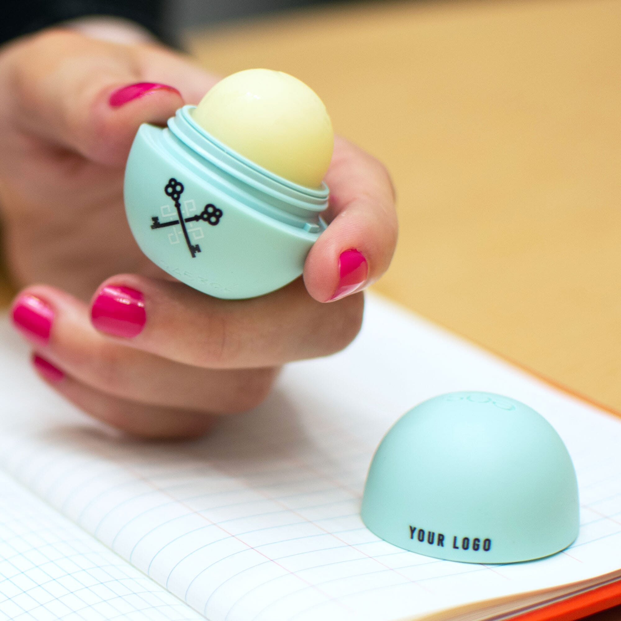 EOS Lip Balm | Custom EOS Lip Balms | Crestline