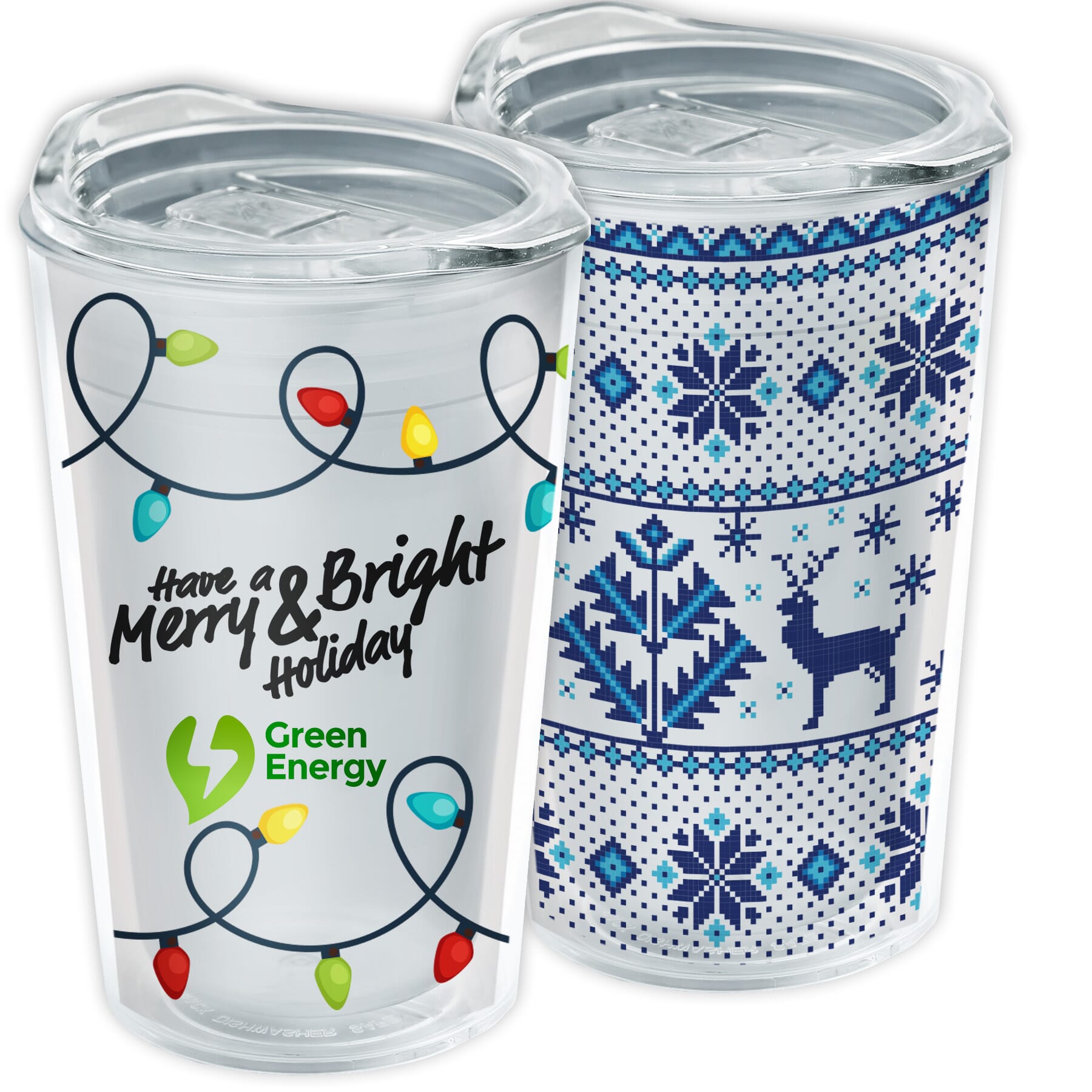 14 oz Vision Transparent Sentinel Tumbler with Clear Full Color Insert - Promotional Giveaway ...