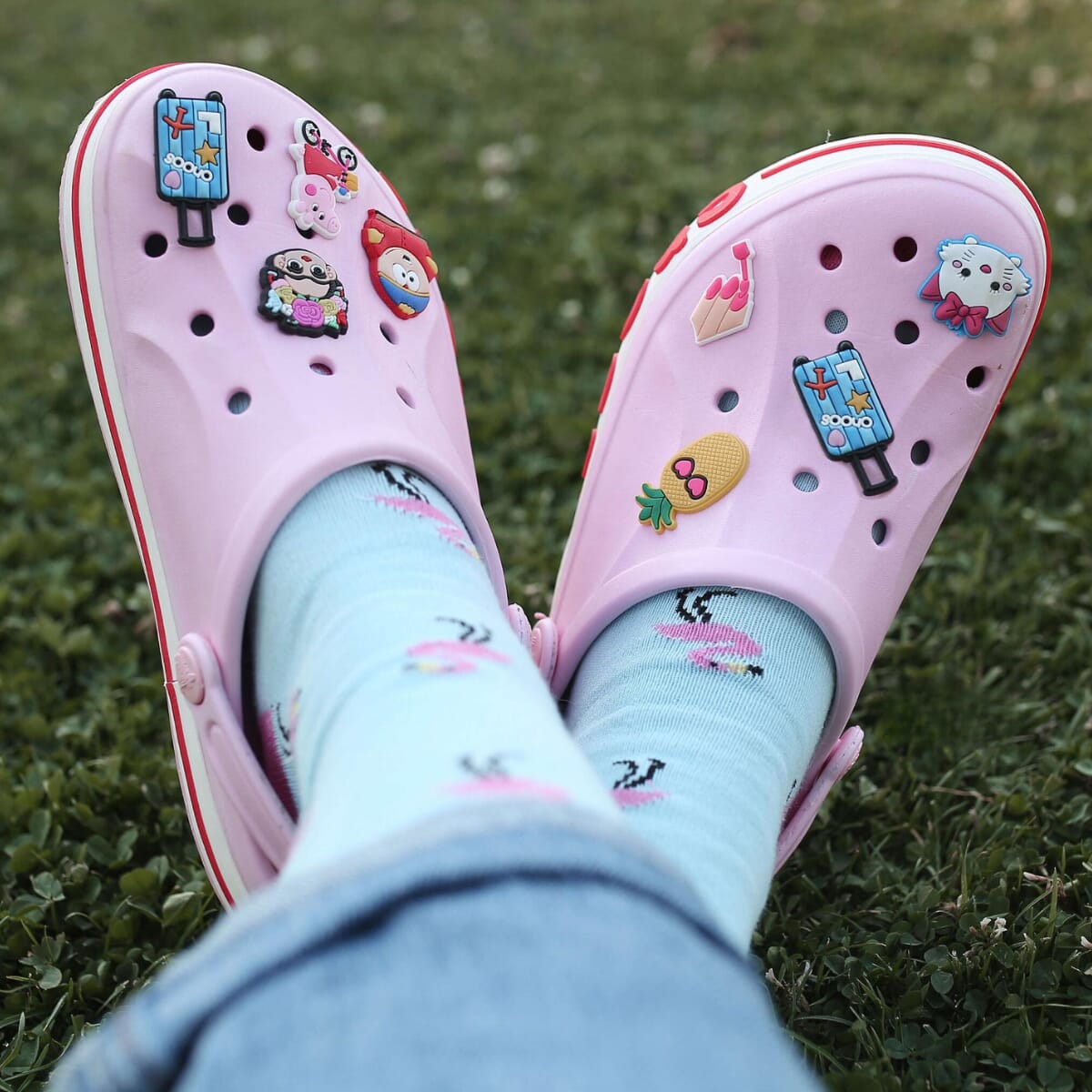 2D Custom-Molded Clog Shoe Charms | Personalized Shoe Charms | Crestline