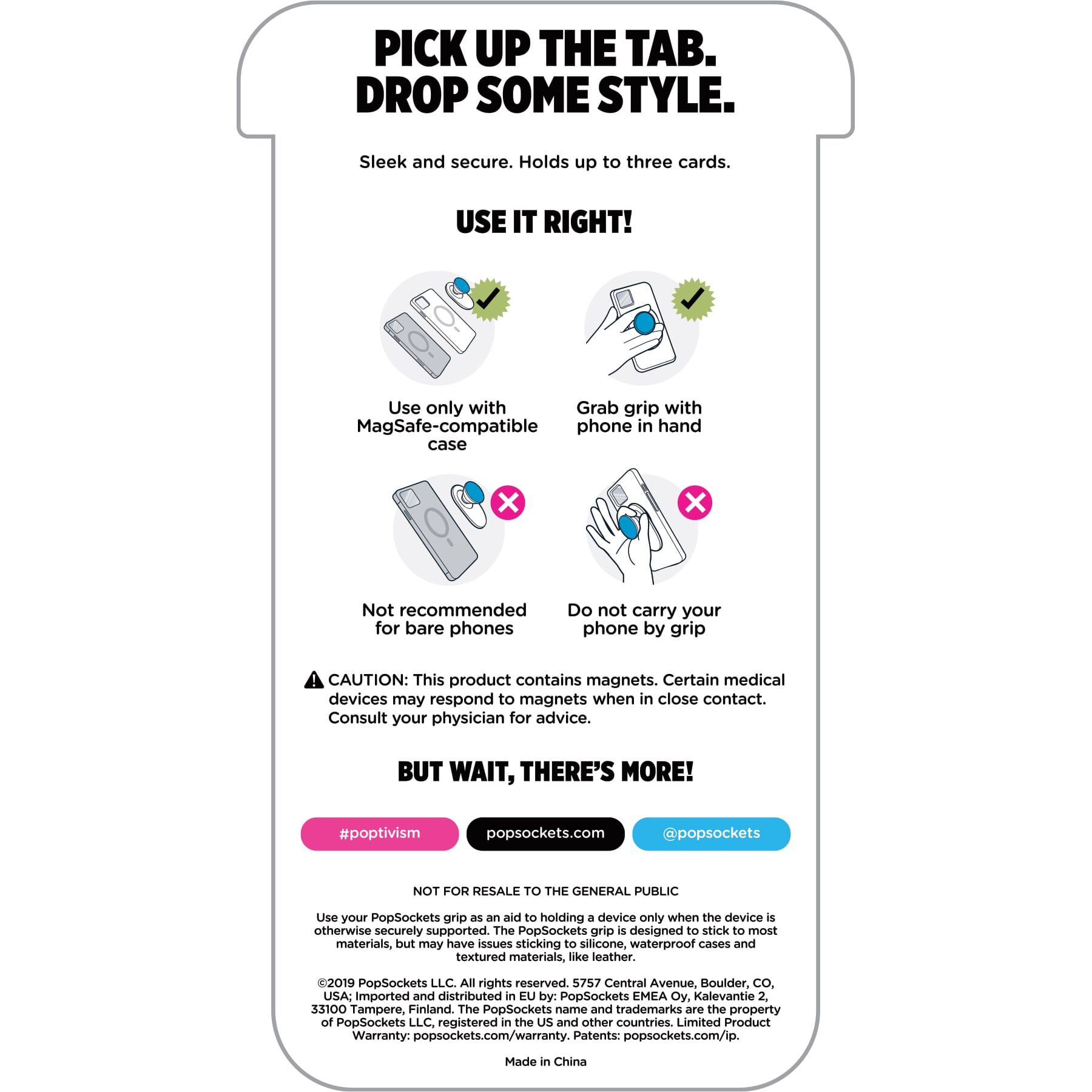 PopSockets PopWallet Plus for Magsafe - Promotional Giveaway | Crestline