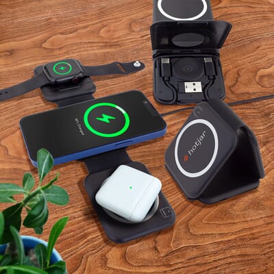 3-in-1 Chi-Charge Snap Wireless Charger - Promotional Giveaway | Crestline