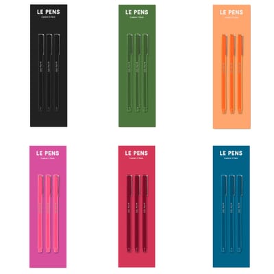 Custom Pen Packs - 3 Pack - Promotional Set of 3 Pens | Crestline