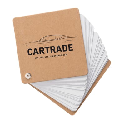 Jotbox 4.15 x 4.15 Unlined Cardboard Memo Pad - Promotional Giveaway ...