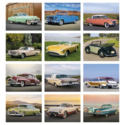 2026 Triumph® Calendars Classic Cars Calendar - Promotional Giveaway ...