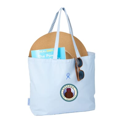Hydro Flask® Tag Along Tote - Recycled Packable Logo Beach Bag | Crestline