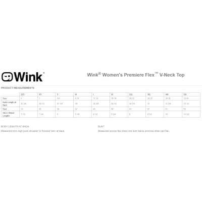 Women’s Wink® Premiere Flex™ V-Neck Top - Embroidered Uniform Top ...