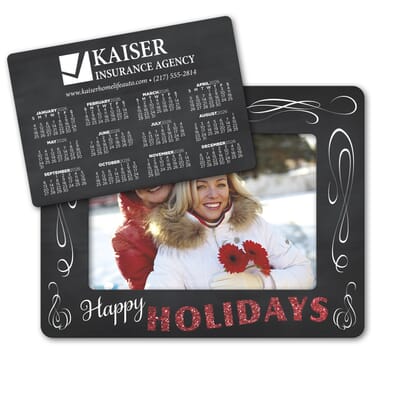 Holiday Calendar Punch-Out Picture Frame – Custom Souvenir / Memento ...